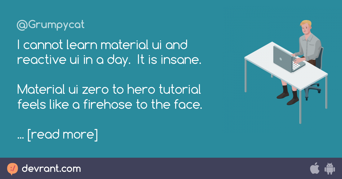 I Cannot Learn Material Ui And Reactive Ui In A Day It Is Insane Material Ui Zero To Hero