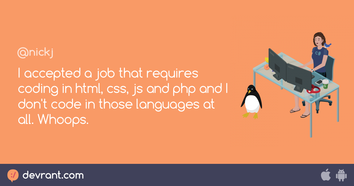 Confess your worst dev sin - devRant