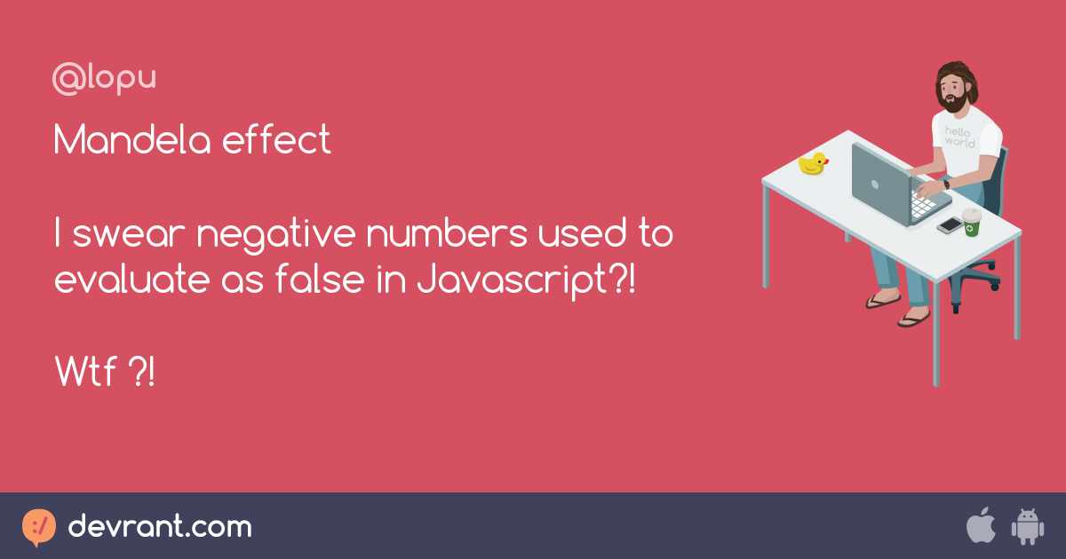 mandela effect - Mandela effect I swear negative numbers used to ...