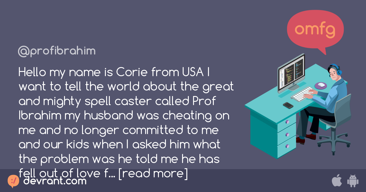 love - Hello my name is Corie from USA I want to tell the world about ...