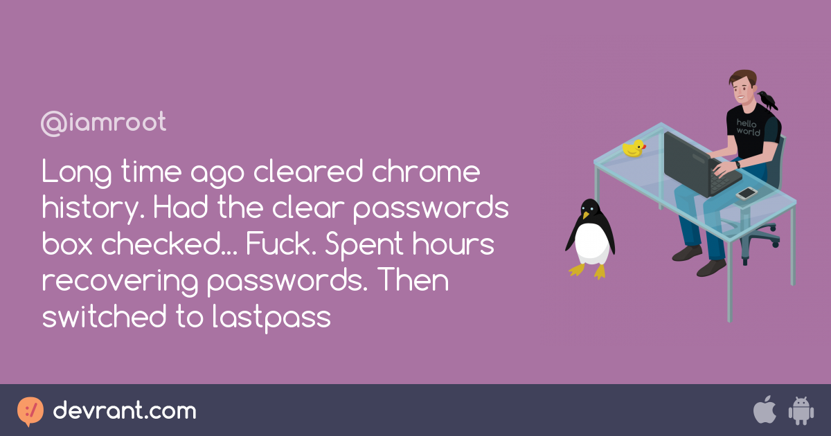 Bad data loss story? - devRant