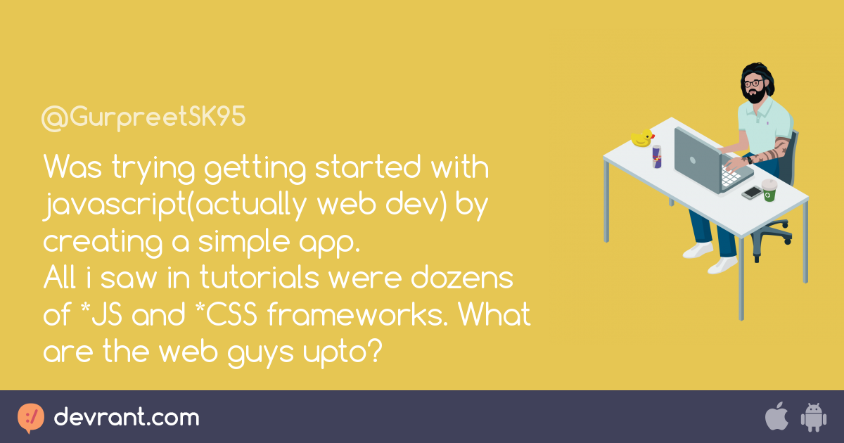 Webdev Was Trying Getting Started With Javascriptactually Web Dev By Creating A Simple App