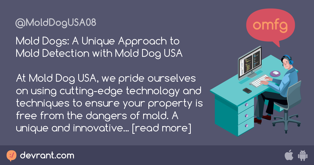 mold dogs - Mold Dogs: A Unique Approach to Mold Detection with Mold ...