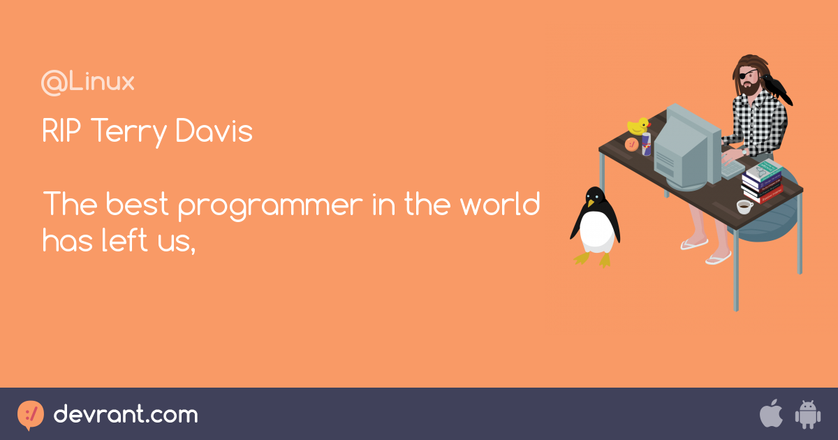 #templeos - RIP Terry Davis The best programmer in the world has left ...