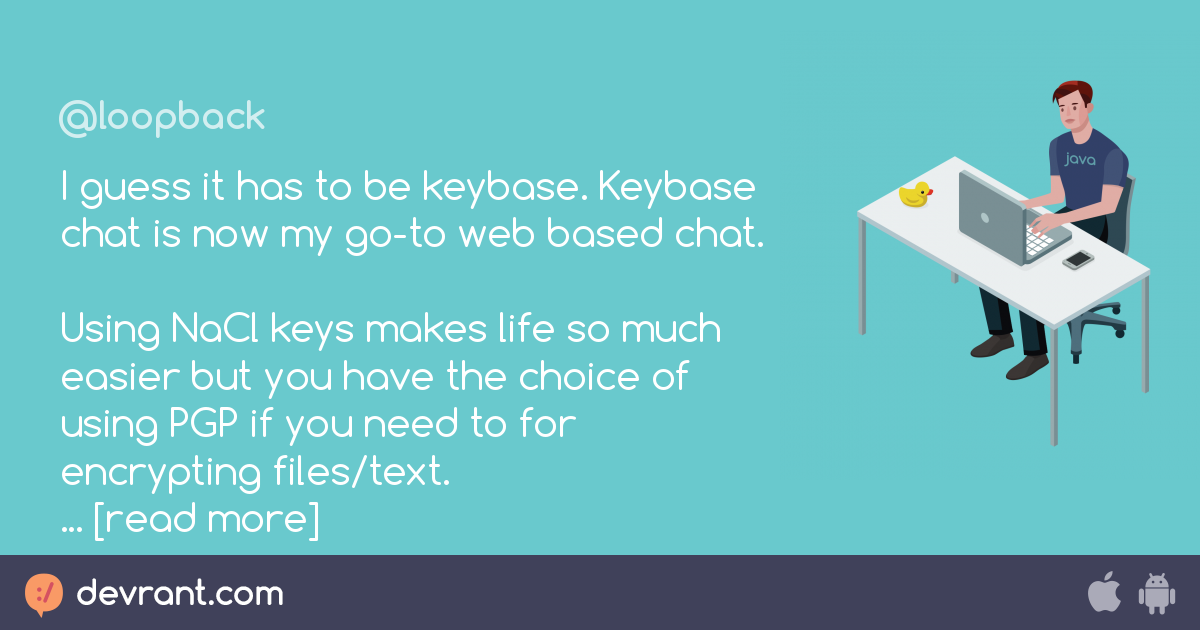 Favorite open source project + why? - devRant