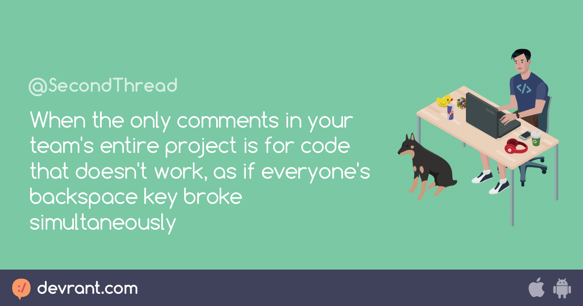 Worst documentation you've dealt with? - devRant