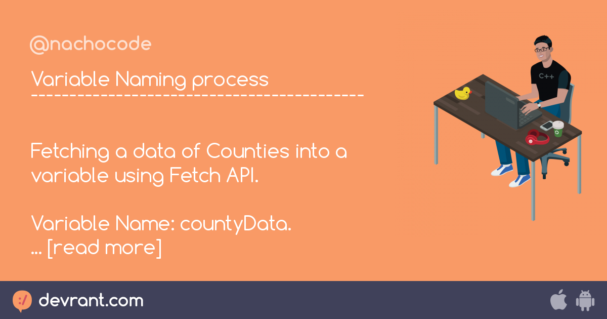 Variables Variable Naming Process Fetching A Data