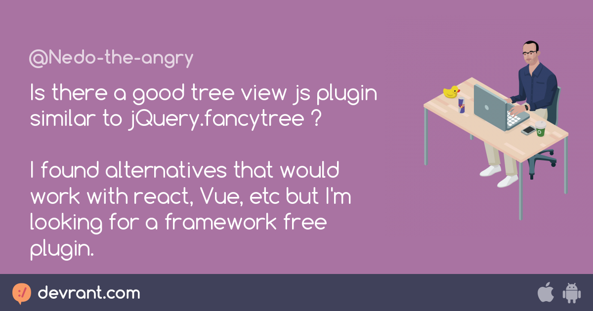 Is There A Good Tree View Js Plugin Similar To Jqueryfancytree I Found Alternatives That