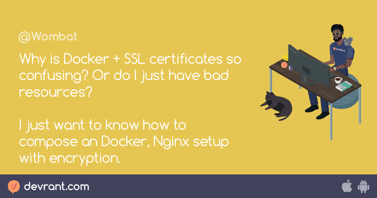 Docker Why Is Docker Ssl Certificates So Confusing Or Do I Just Have Bad Resources I Just
