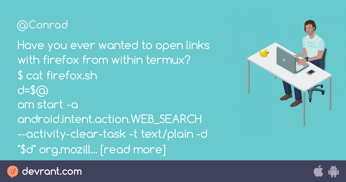 firefox - Have you ever wanted to open links with firefox from within ...