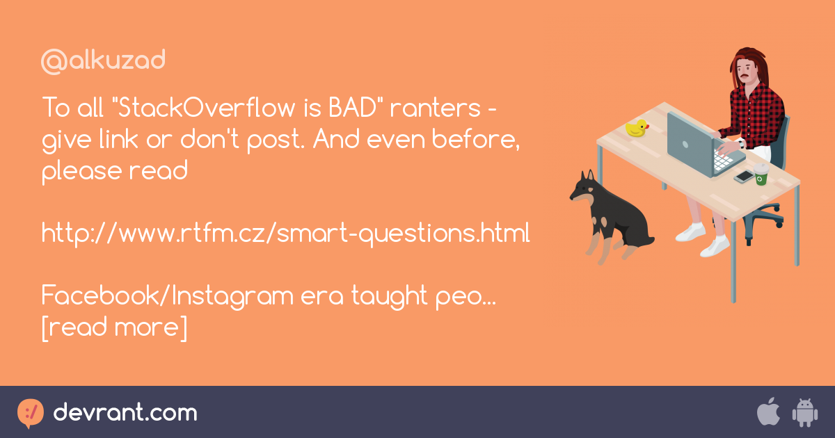 start thinking as scientist - To all "StackOverflow is BAD" ranters - give link or don't post ...