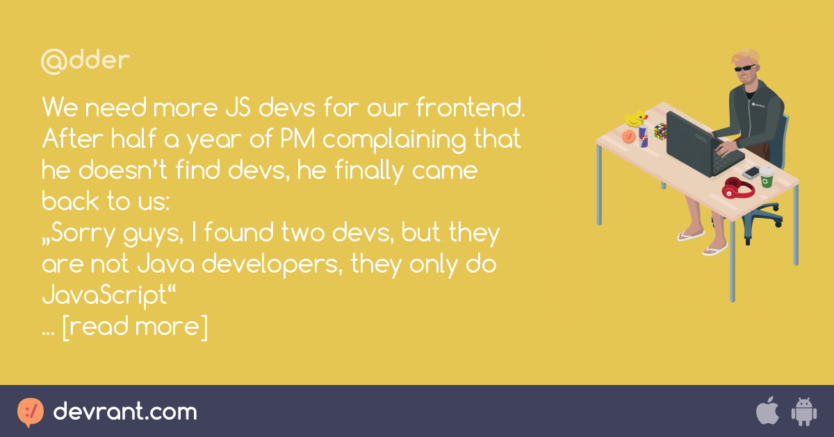 Your worst WTF dev experience? - devRant