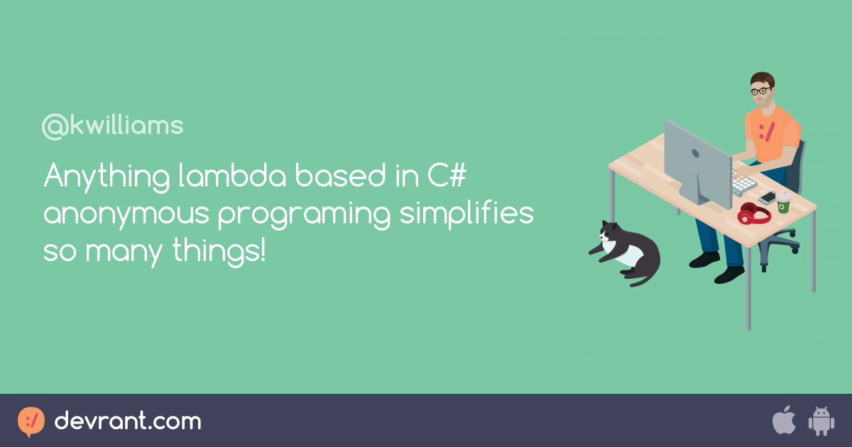 Fav function from your fav language + why? - devRant