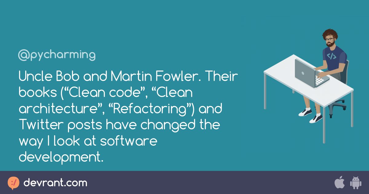 Favorite famous programmer, who + why? - devRant