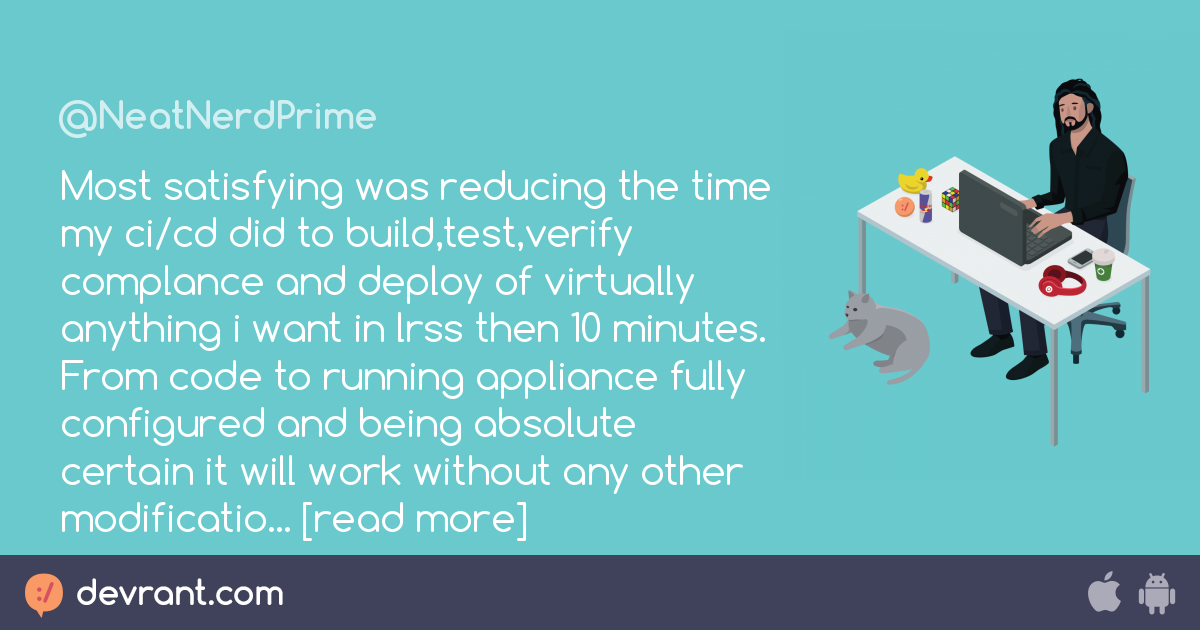 Most satisfying optimization? - devRant