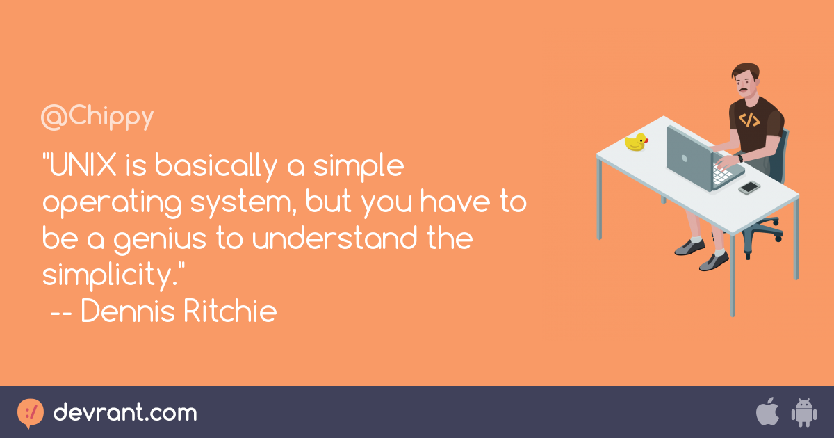 Unix Unix Is Basically A Simple Operating System But You Have To Be A Genius To Understand