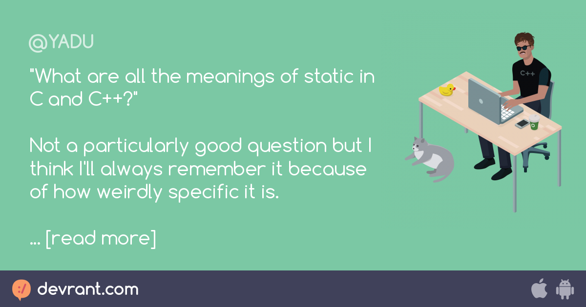 Most memorable dev interview question? - devRant