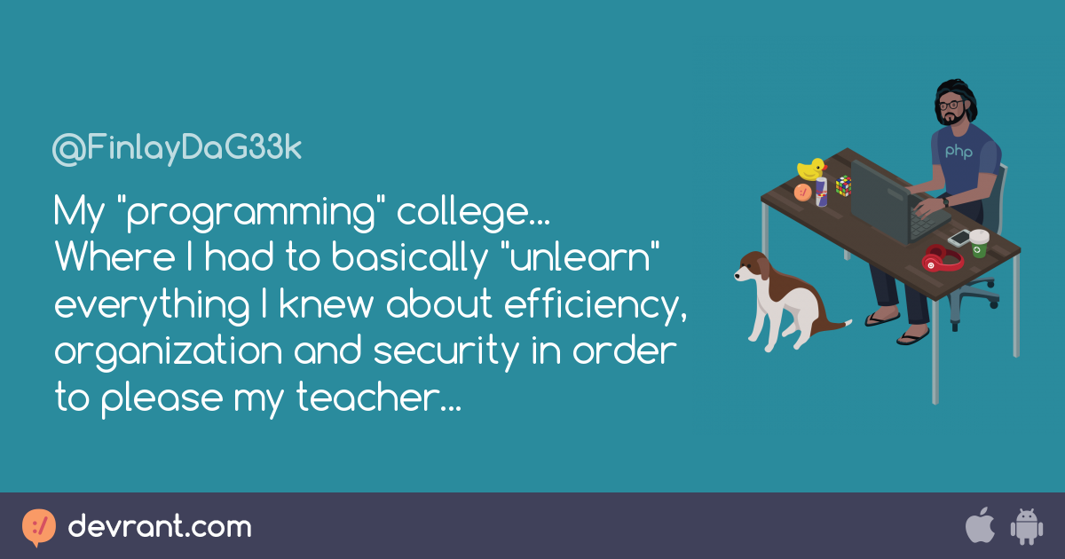 Most painful dev learning experience? - devRant