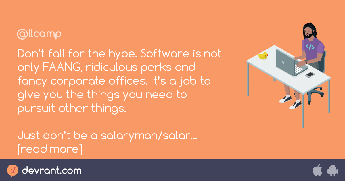 Least favorite dev tech products + why? - devRant