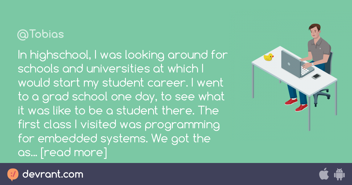 Worst dev/CS teacher experience? - devRant