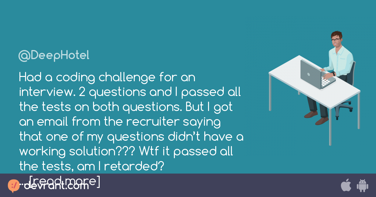 Coding Challenge Had A Coding Challenge For An Interview 2 Questions And I Passed All The