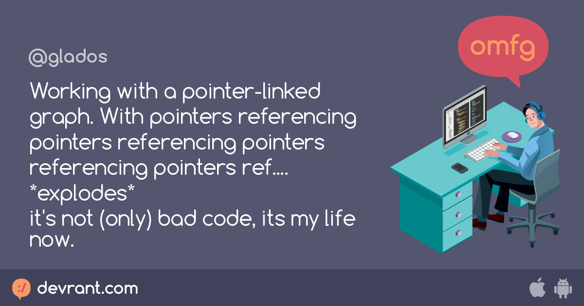 Working with a pointer-linked graph. With pointers referencing pointers ...