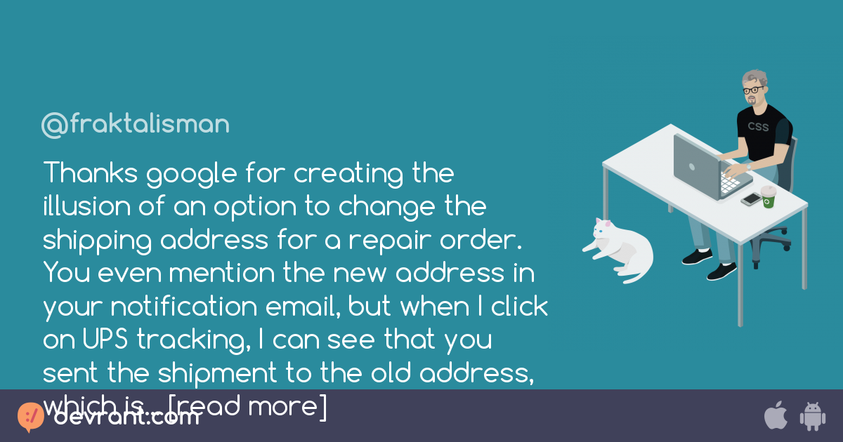 ux - Thanks google for creating the illusion of an option to change the shipping address for a ...