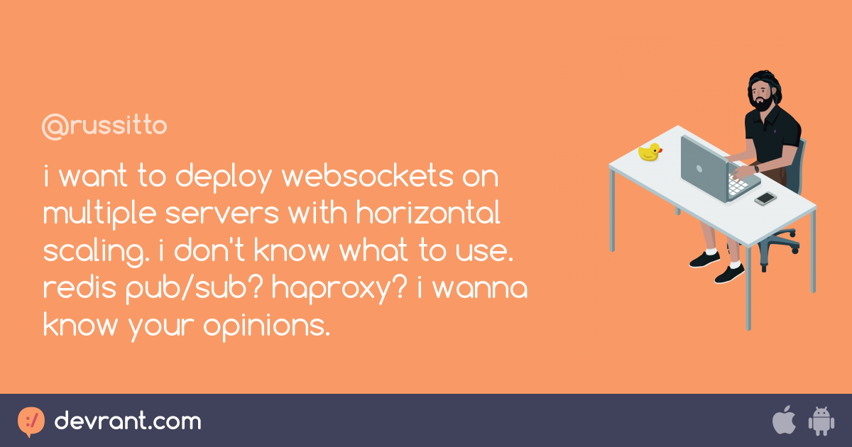 Nodejs I Want To Deploy Websockets On Multiple Servers With Horizontal Scaling I Dont Know