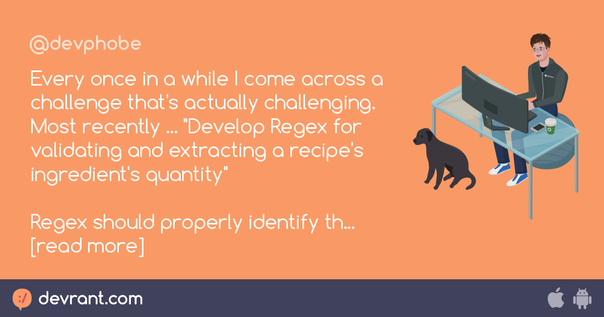 Every once in a while I come across a challenge that's actually challenging. Most recently ...