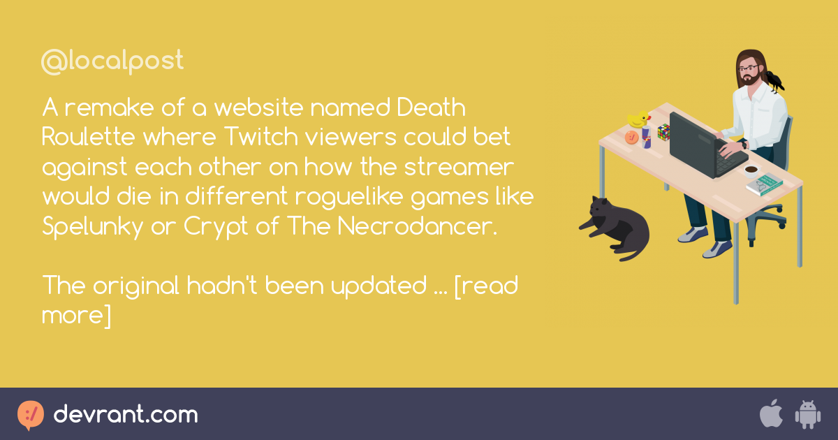 Solo project you're most proud of? - devRant