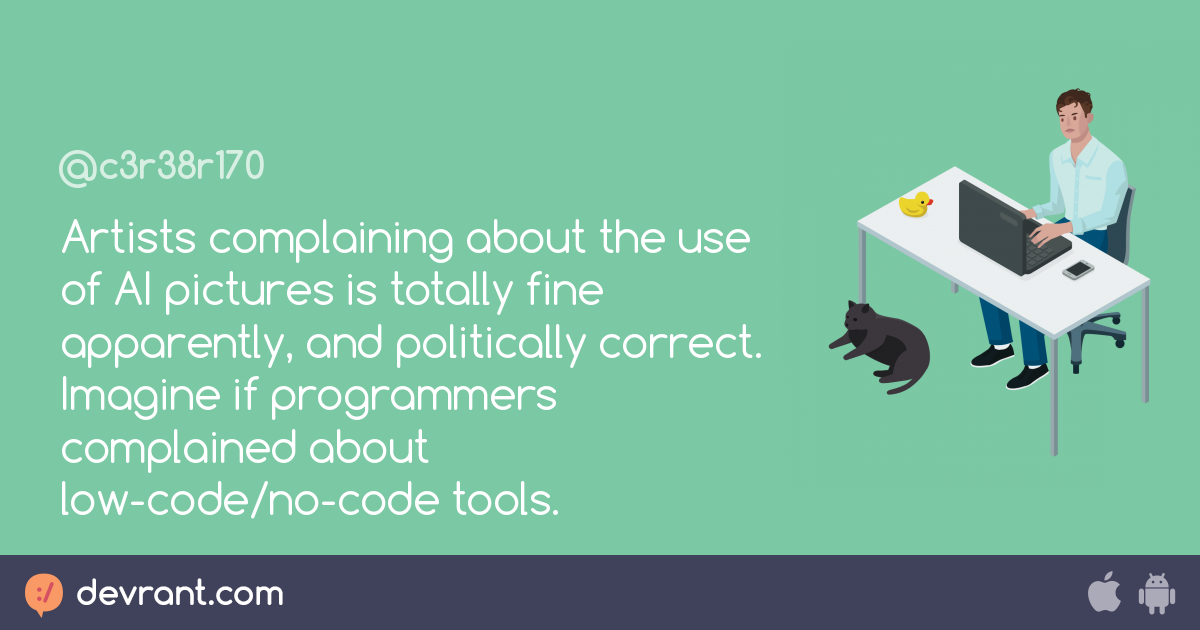 ai - Artists complaining about the use of AI pictures is totally fine apparently, and ...