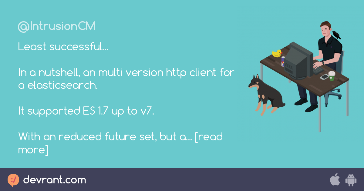 Least successful project you worked on? - devRant