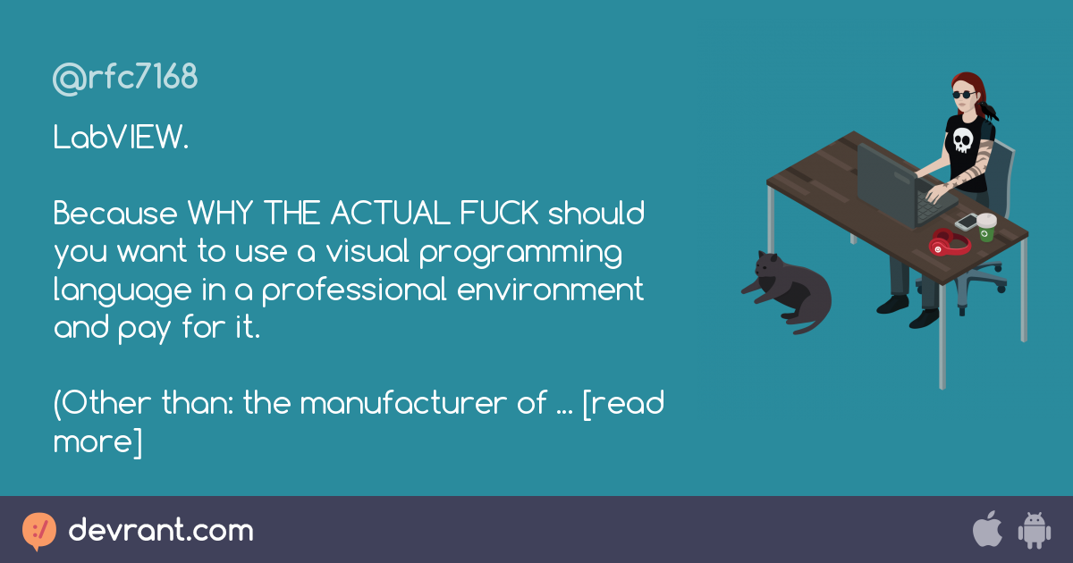 Worst dev technology you've used & why? - devRant