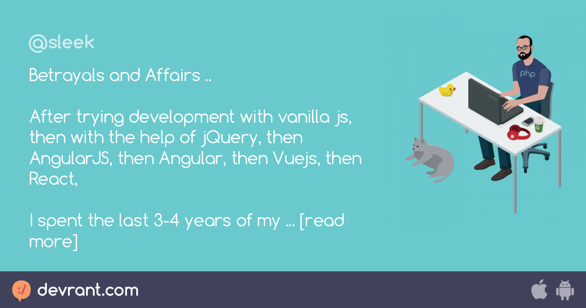 react - Betrayals and Affairs .. After trying development with vanilla js, then with the help of ...