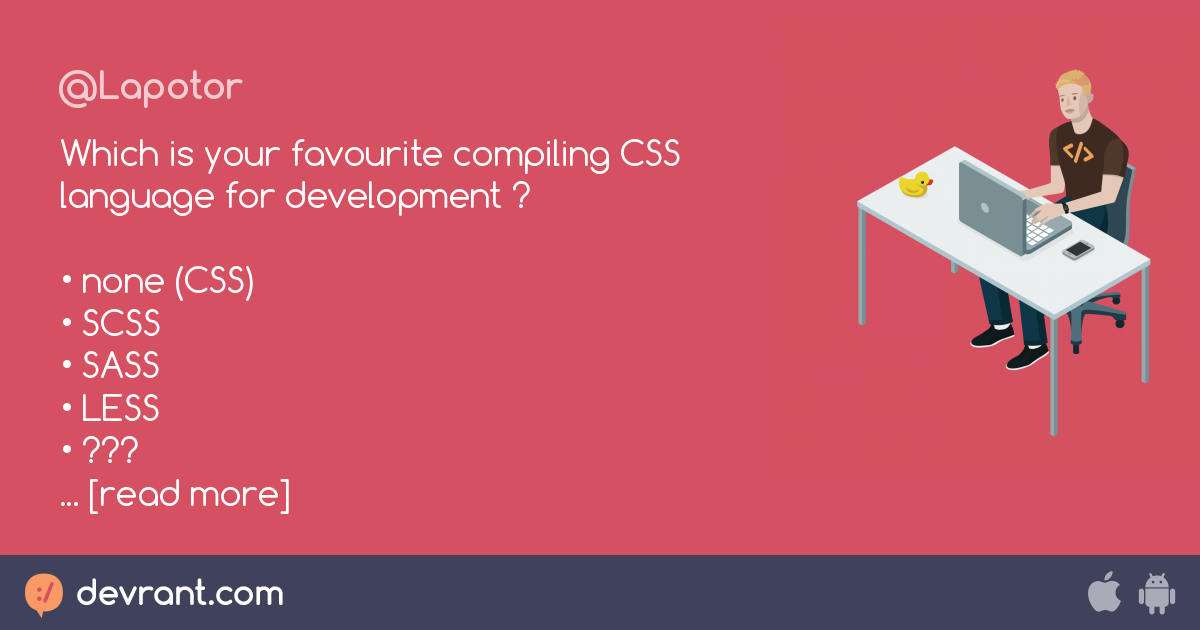 Scss Which Is Your Favourite Compiling Css Language For Development • None Css • Scss