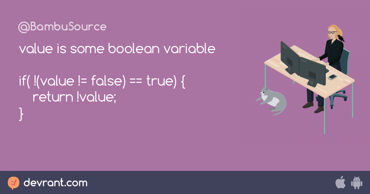Logic Value Is Some Boolean Variable If Value False True Return Value Devrant