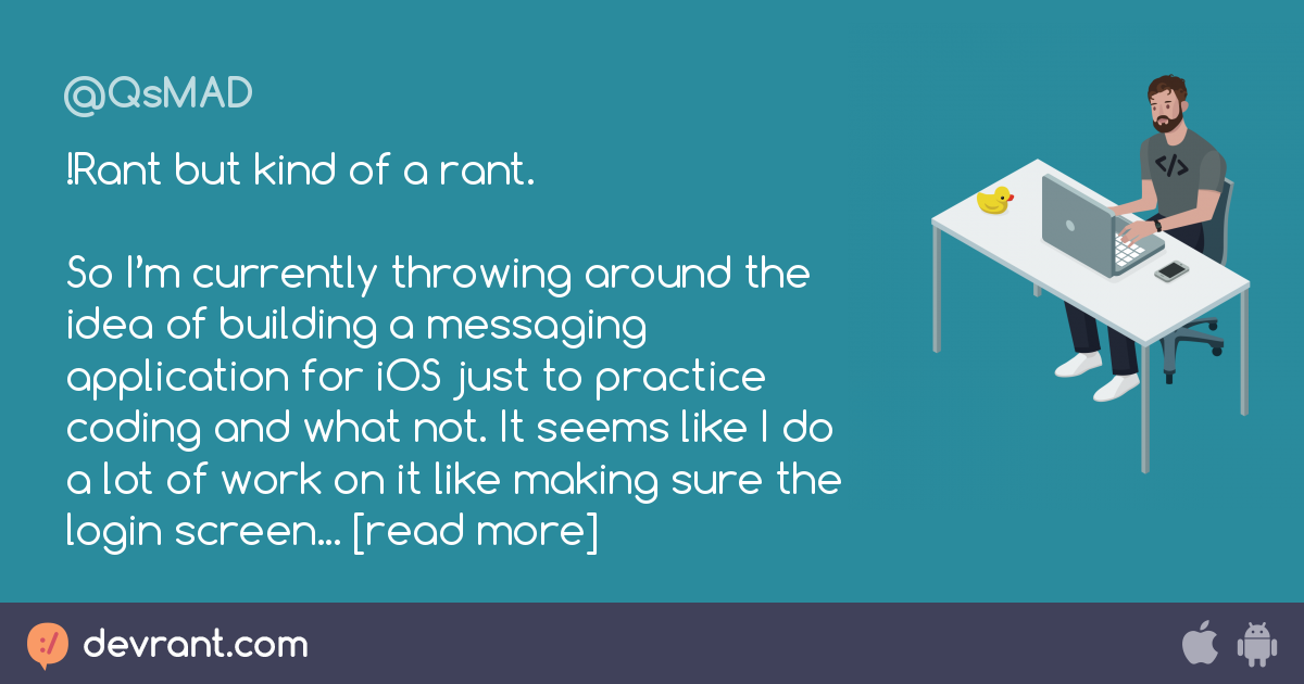 !Rant but kind of a rant. So I’m currently throwing around the idea of ...