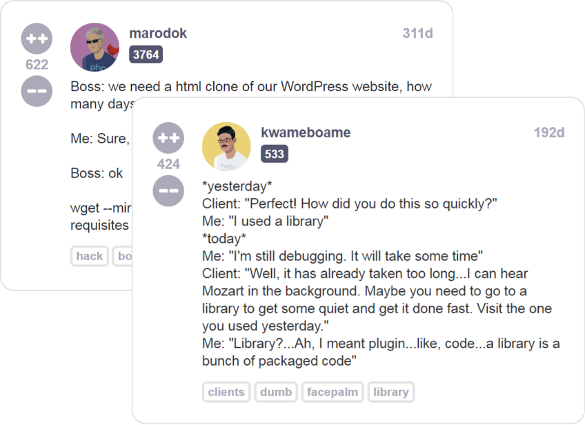 Devrant A Fun Community For Developers To Connect Over Code Tech And Life As A Programmer
